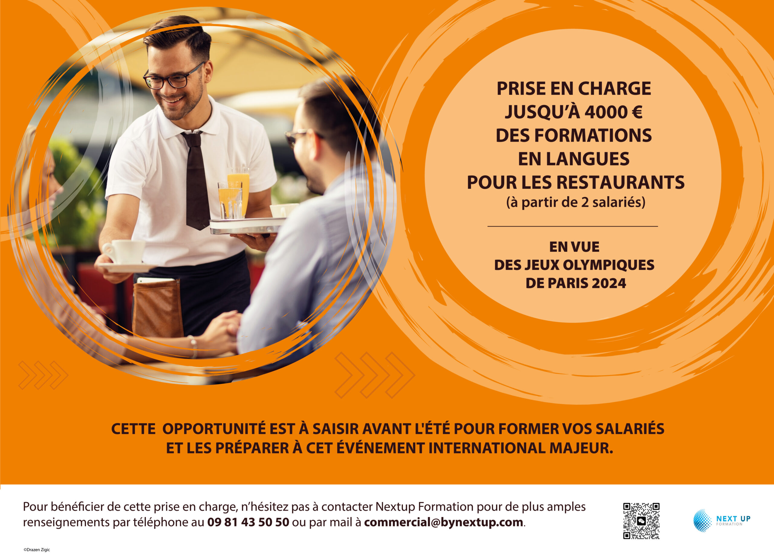 Prise en charge des formations en langues pour les restaurants - NextUp Formation : organisme de ...